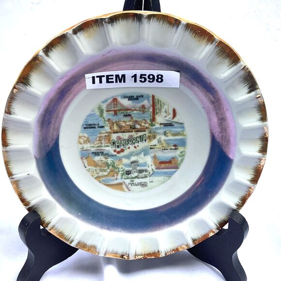 Accents | 1598 California Souvenir Collection Plate | Poshmark